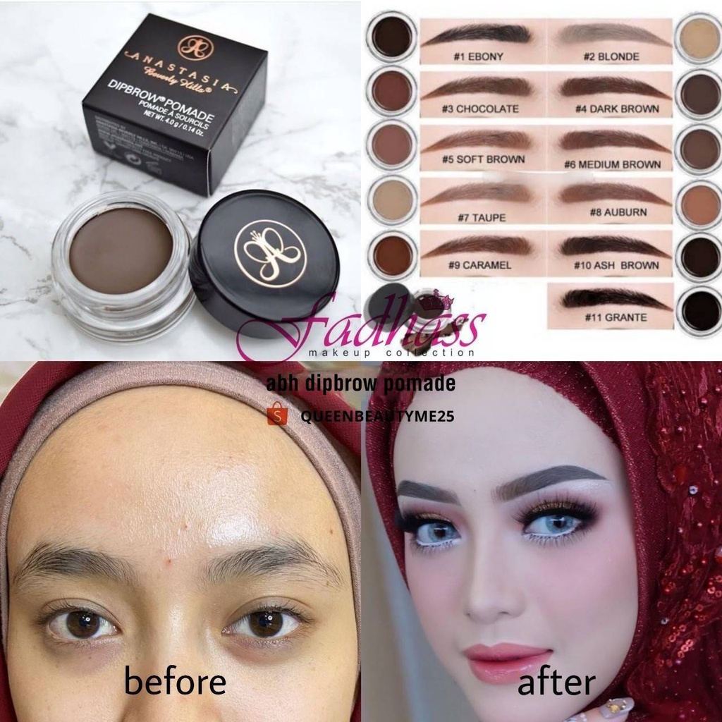 Jual ABH Dipbrow Pomade Gel alis Anastasia Pomade pomade alis | Shopee ...