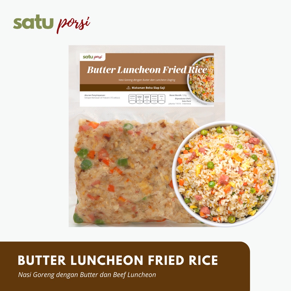 Jual Satu Porsi Butter Luncheon Fried Rice | Shopee Indonesia
