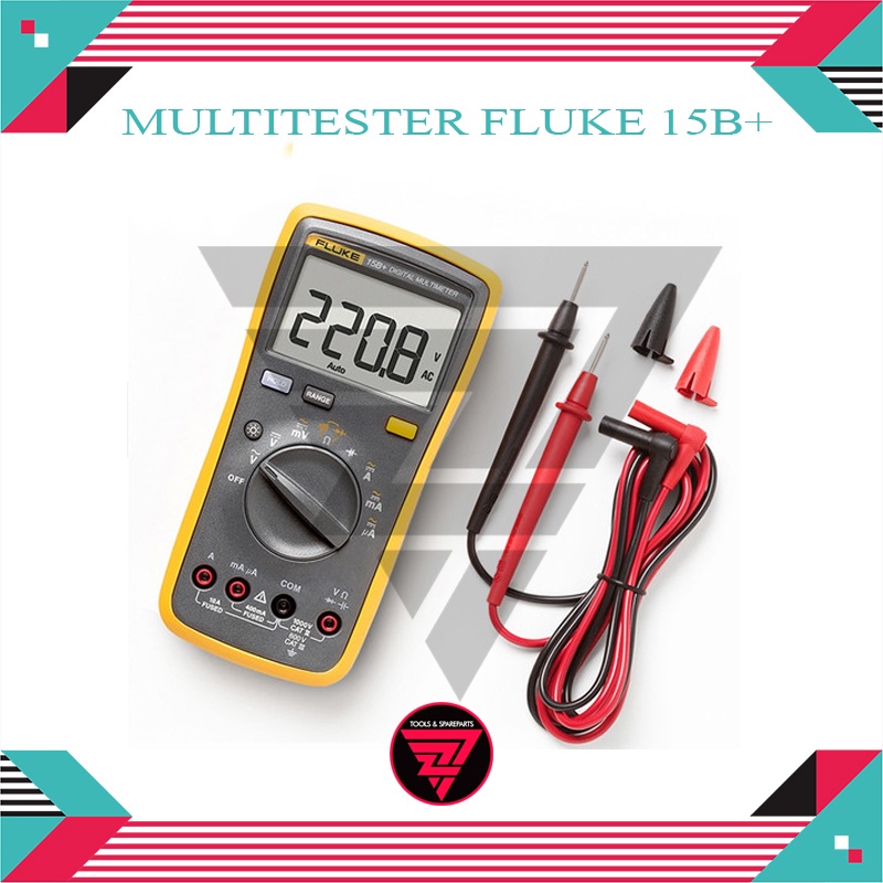 Jual Multitester Fluke 15B+ Original / Fluke 15B+ F15B+ Digital ...