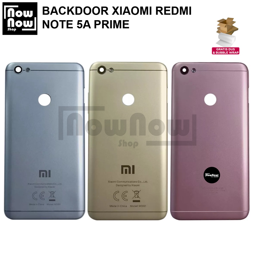 Jual Backdoor Xiaomi Redmi Note 5A Prime Tutup Belakang Backcover Back ...