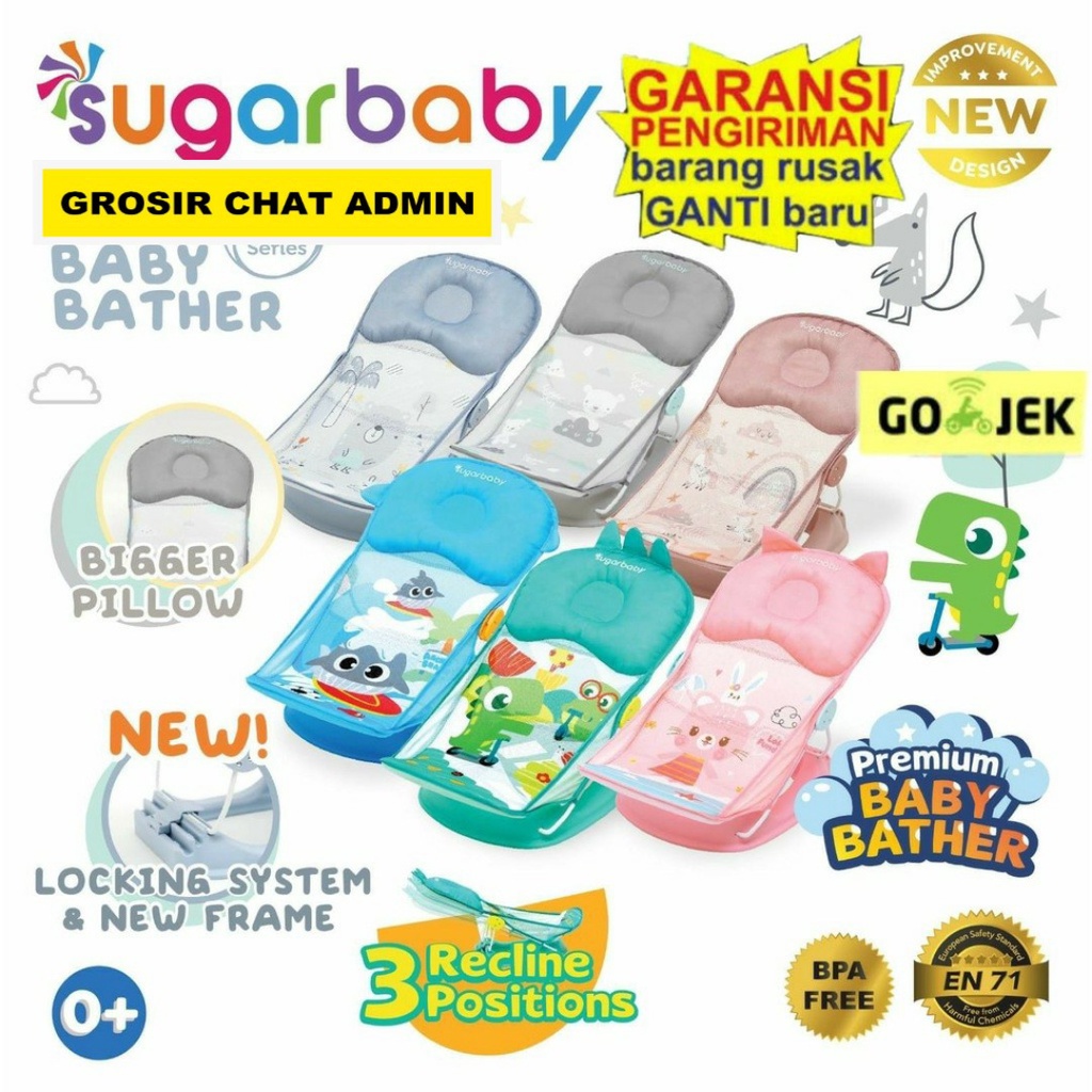 Jual Baby Bather Sugarbaby TEMPAT MANDI BAYI jaring mandi bayi alas ...