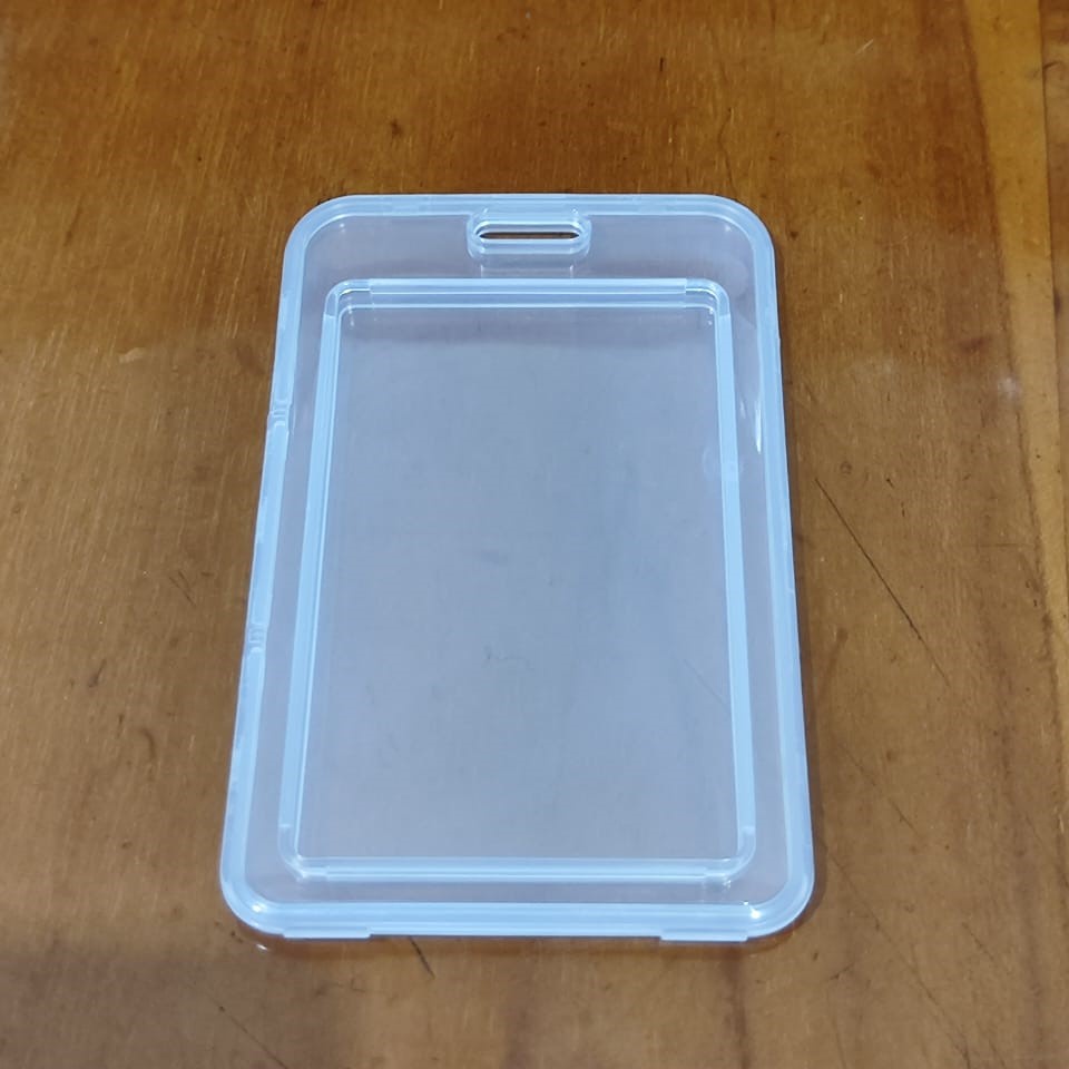 Jual Frame / Casing ID Card / Name Tag holder BOX TUTUP PLASTIK ...