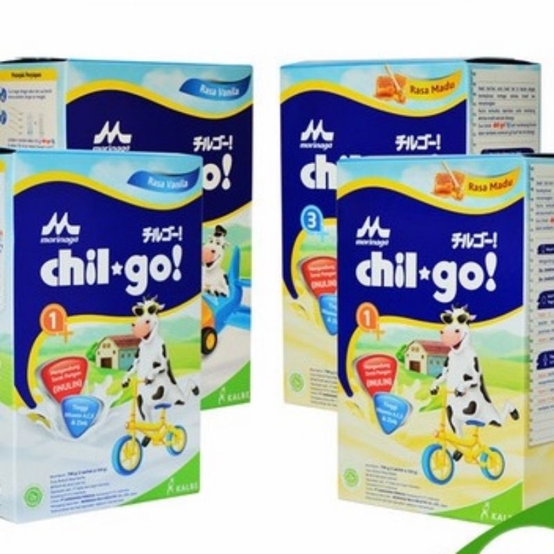 Jual SUSU MORINAGA CHILGO /CHIL GO 1+ VANILLA /MADU 1KG (1000gr ...