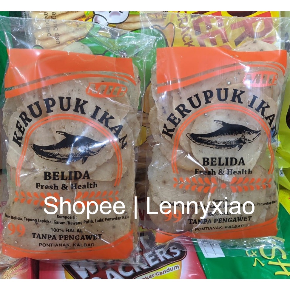 Jual Kerupuk Ikan Belidakkkk Belidaaaaa Belido Lopis Pipih Sahang Lada ...