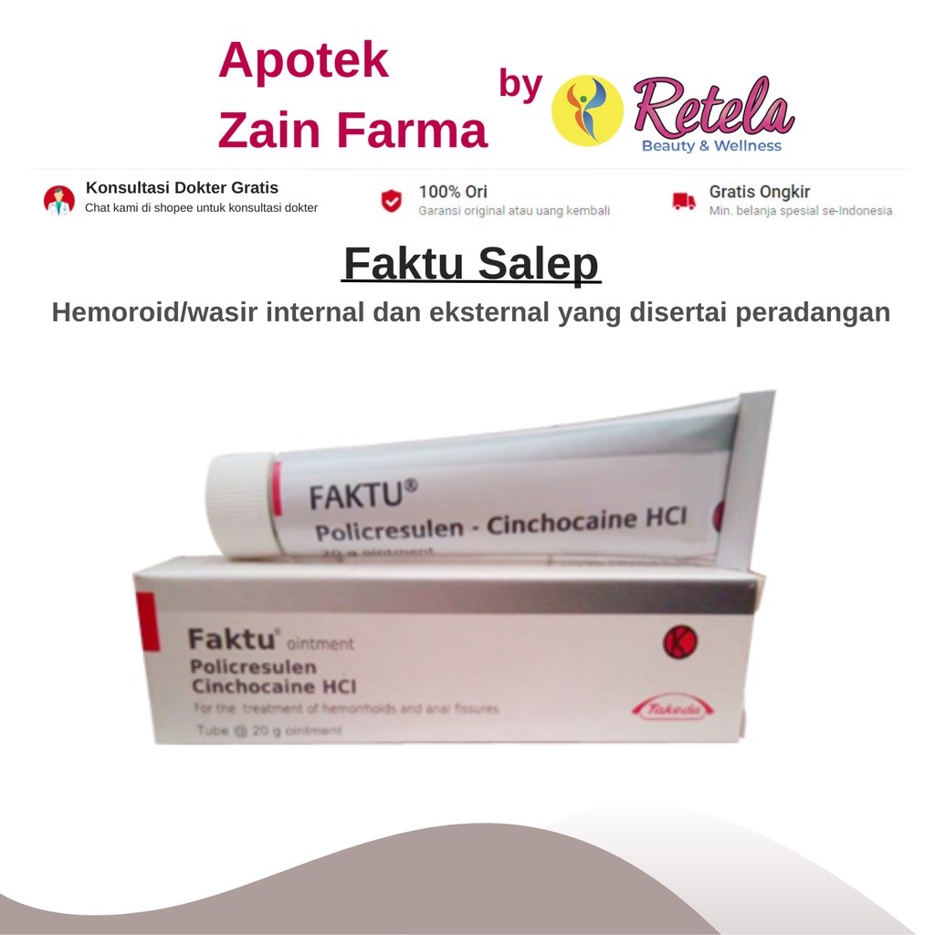 Jual FAKTU OINTMENT 20GR TUBE | Shopee Indonesia