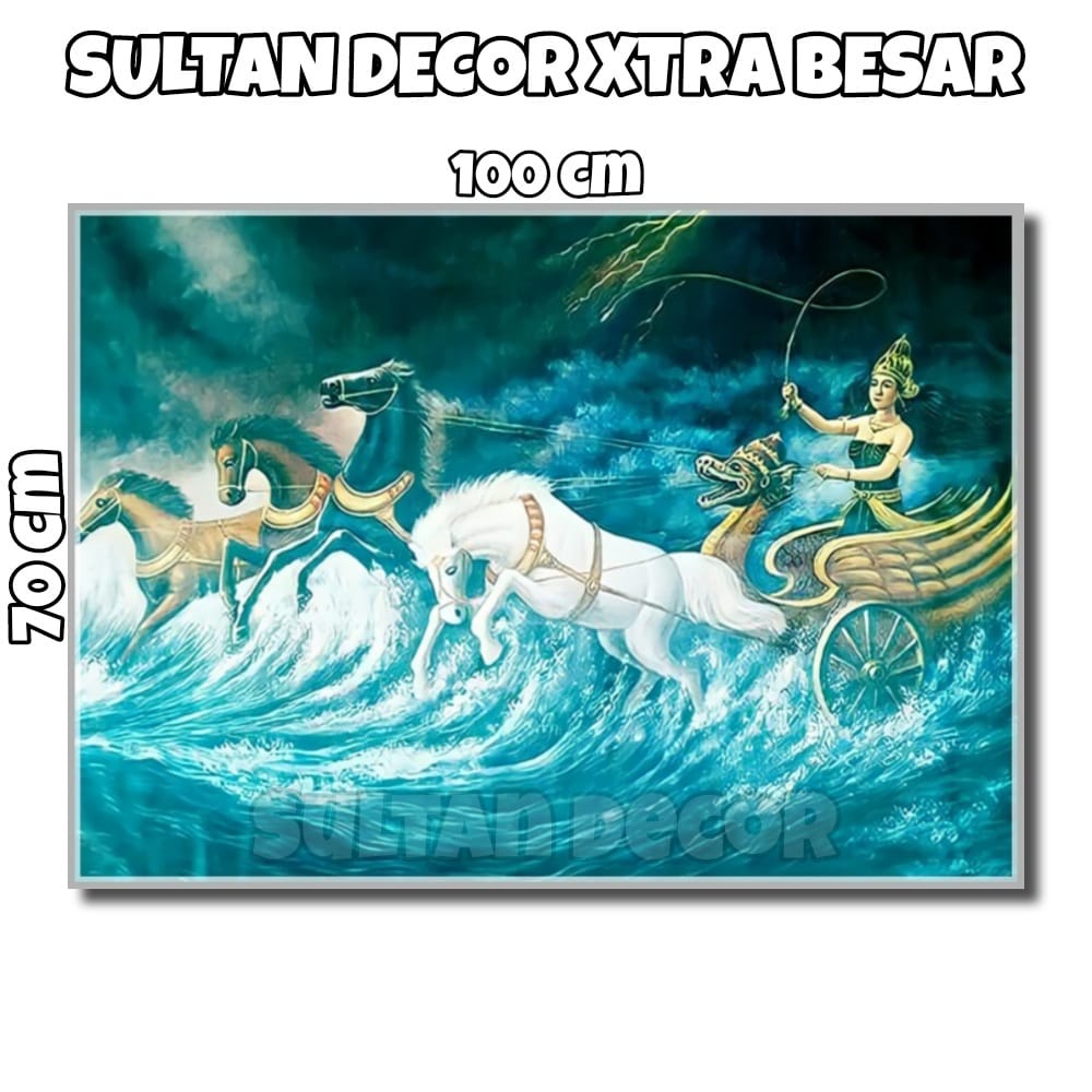 Jual LUKISAN POSTER CETAK NYI RORO KIDUL XTRA BESAR UKURAN 100X50CM ...