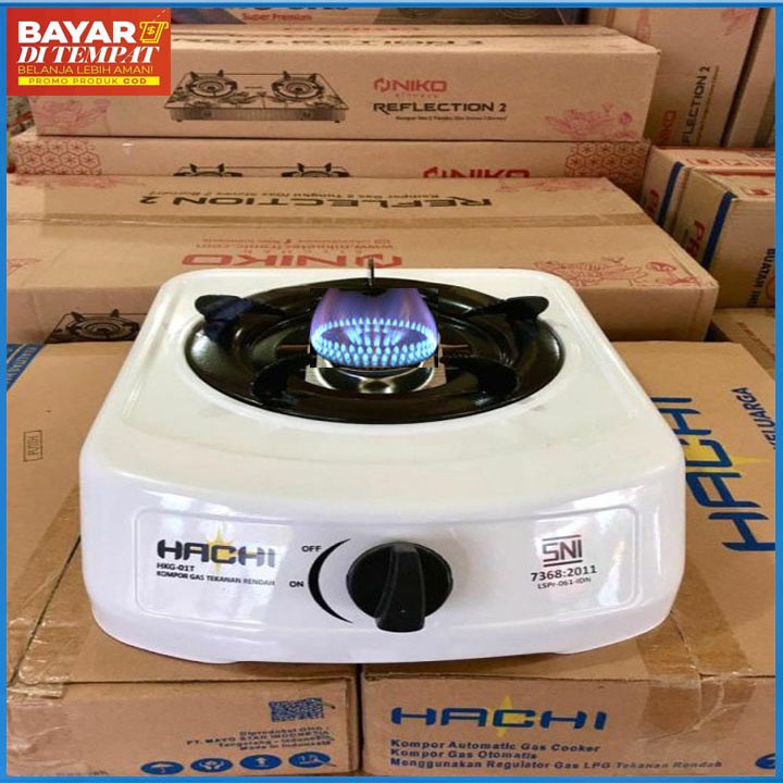 Jual Kompor Gas Hachi 1 Tungku/ Kompor SNI NEW PROMO MURAH | Shopee Indonesia