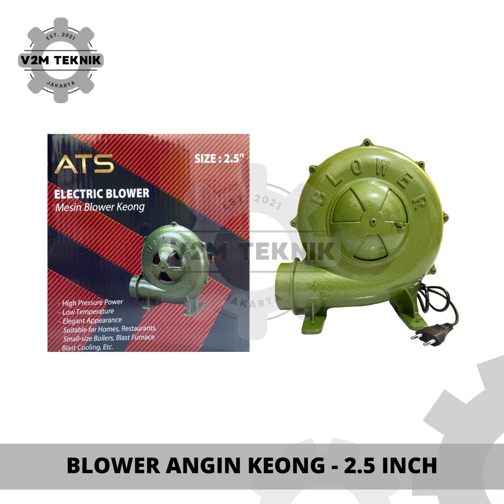 Jual ATS Blower Keong 2.5 Inch / Mesin Blower Angin 2 1/2" Elektrik ...
