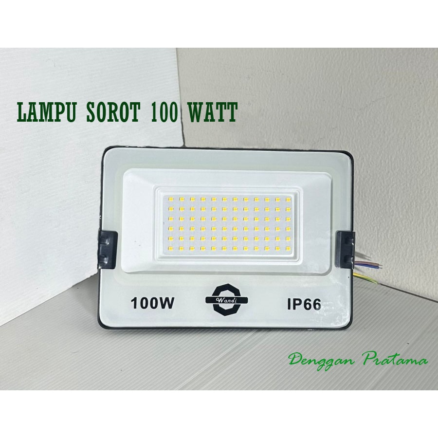 Jual Lampu Sorot 100 Watt Led 100W / Lampu Tembak 100w Putih | Shopee Indonesia