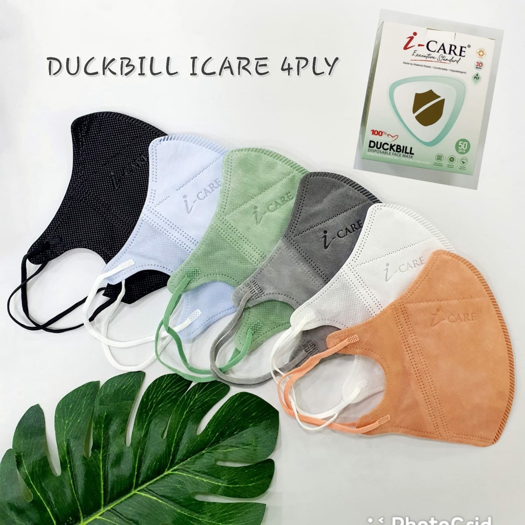 Jual MASKER DUCKBILL 4PLY - MIX WARNA 1 PACK ISI 50 PCS | Shopee Indonesia