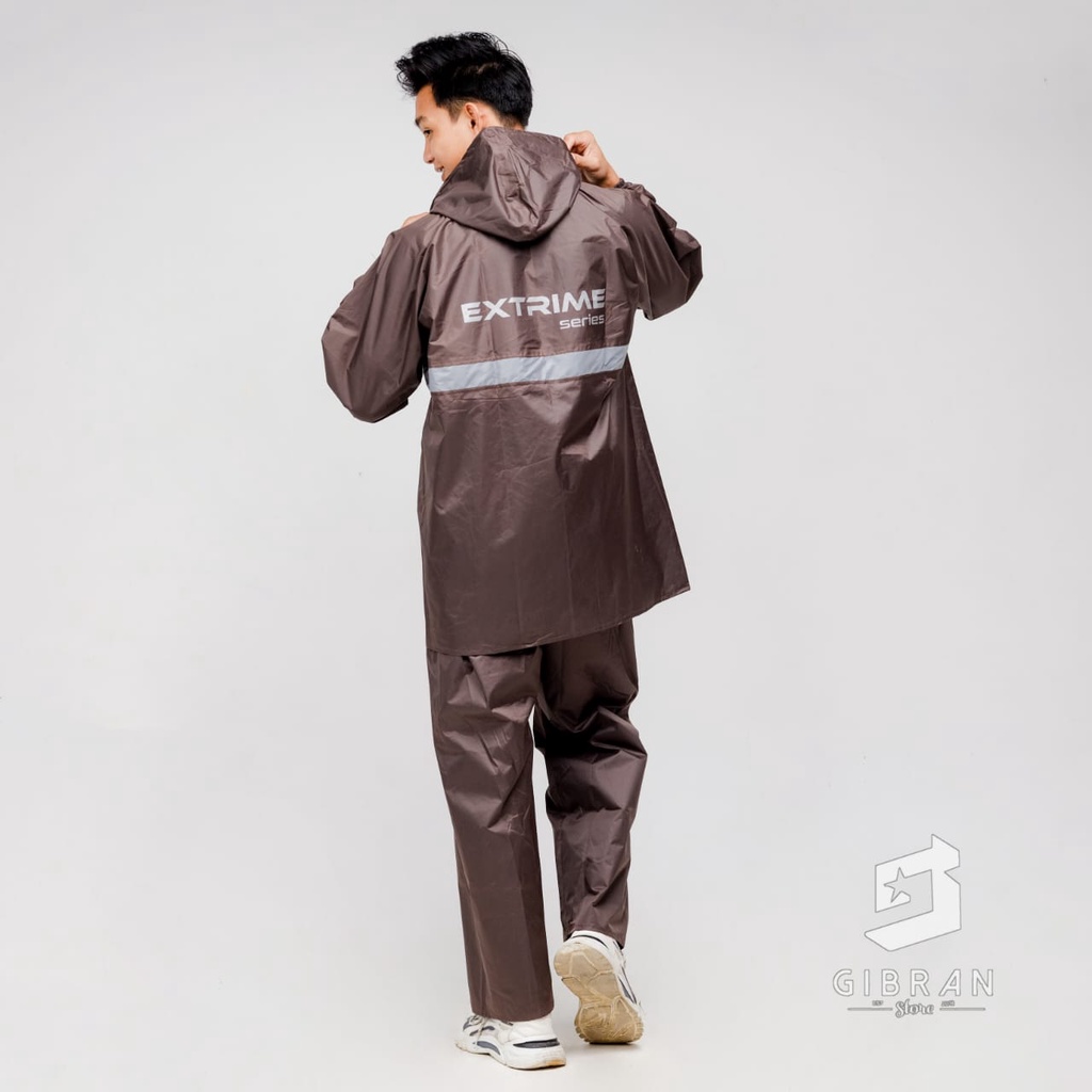 Jual Jas Hujan, Raincoat Motor Extrime Series 882 Pria dan Wanita Bahan Tebal Original Setara ...