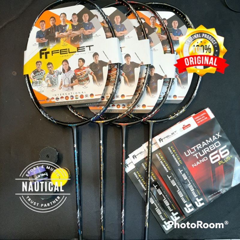 Jual RAKET FELET SPORT FORCE super slim shaft ORIGINAL | Shopee Indonesia