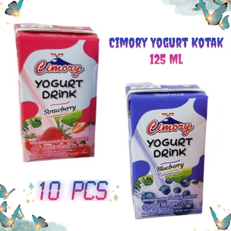 Jual Cimory Yogurt Kotak 125 ml x 10 pcs. | Shopee Indonesia