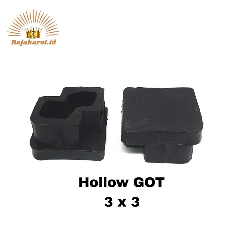 Jual Karet Hollow Holo GOT Etalase 3x3 Karet Kaki Etalase Pelindung ...