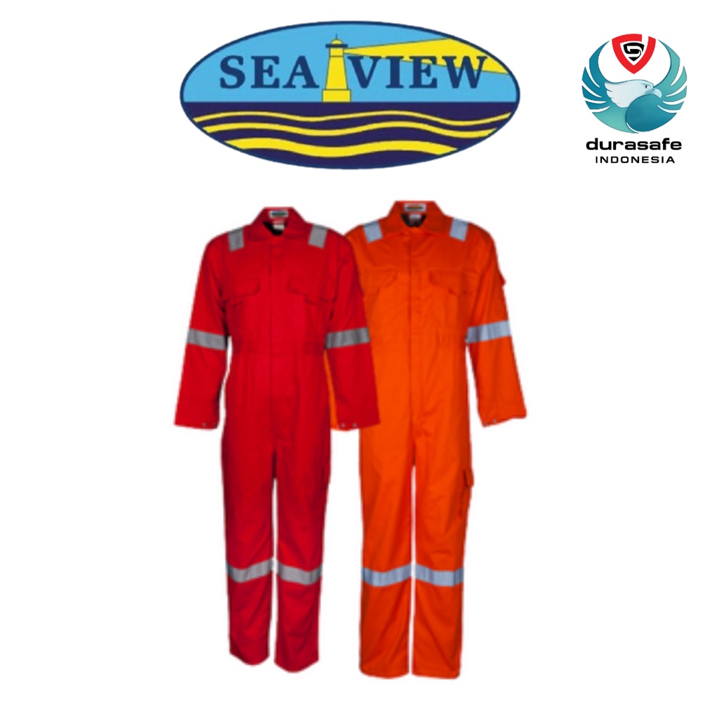 Jual Coverall Wearpack Offshore Seaview 100% Bahan Cotton Zip ORIGINAL ...