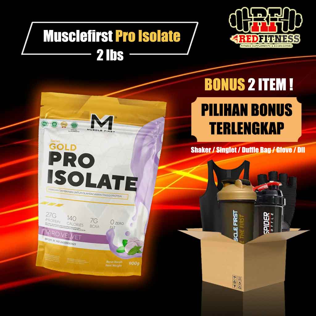 Jual M1 Muscle First Gold Pro Isolate 2 lbs (900gr) / MuscleFirst Whey ...