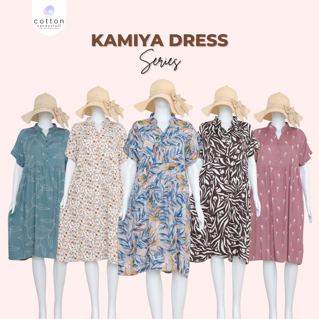 Jual Home Dress Kamiya Baju Hamil Daster Busui Bahan Rayon All Size ...