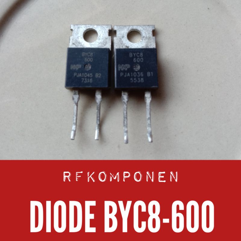Jual DIODE BYV8-600 ( 8A 600V ) | Shopee Indonesia