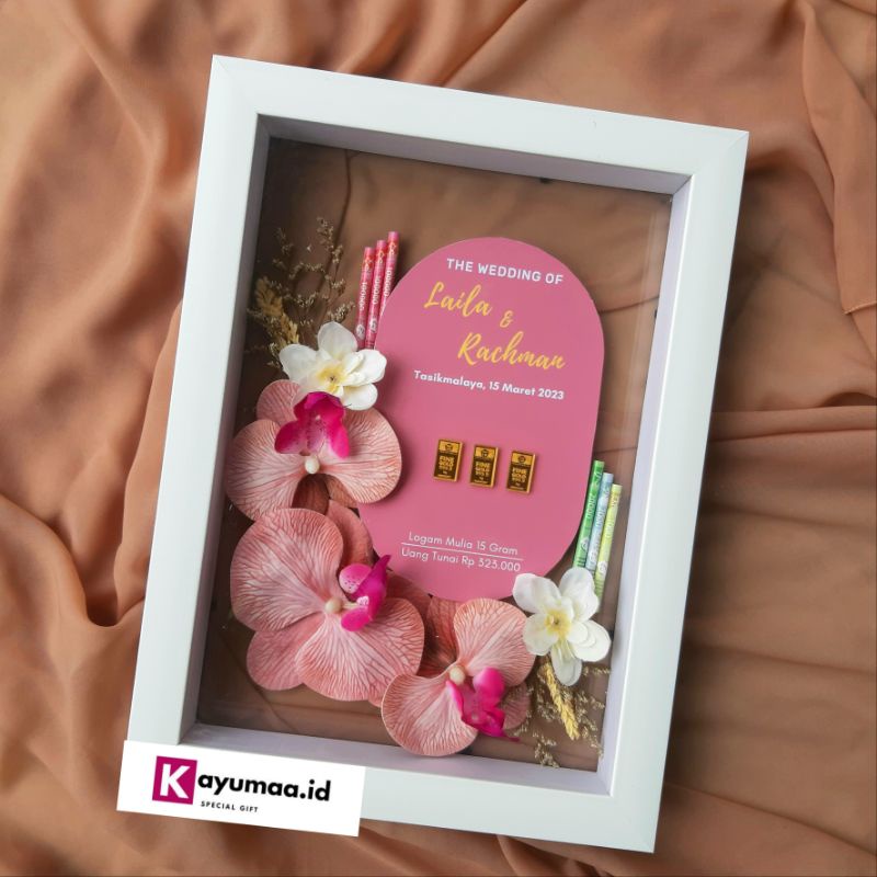 Jual BINGKAI MAHAR AKRILIK CUSTOM / FRAME MAHAR | Shopee Indonesia