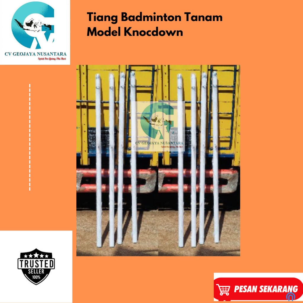 Jual Tiang Badminton Tanam Model Knocdown | Shopee Indonesia