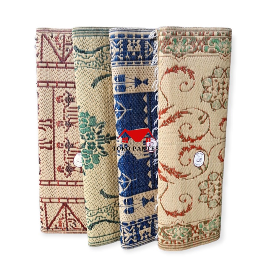 Jual Tikar Karpet Rotan Plastik Lipat SWAN | Shopee Indonesia