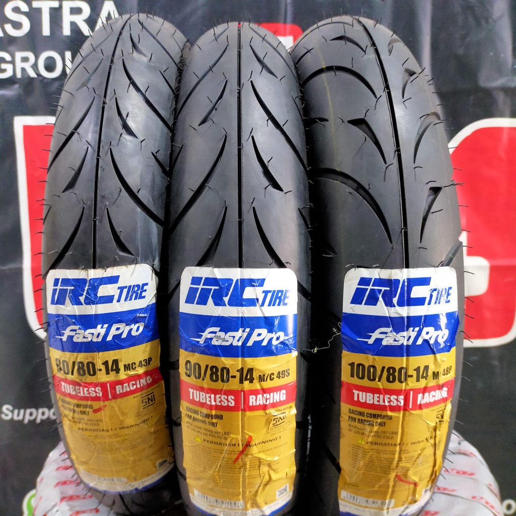 Jual ban tubles irc fasti pro Soft Compound Ring 14 80/80 90/80 100/80 ...