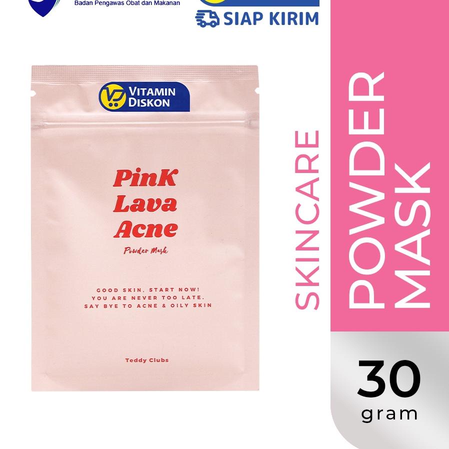 Jual Super Untung TEDDY CLUBS PINK LAVA ACNE 30GR | Shopee Indonesia