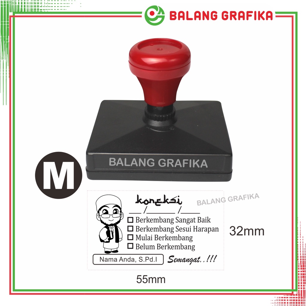 Jual Stempel Nilai Guru Cap Koreksi Stamp Checked Teacher Stampel ...