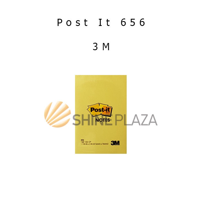 Jual Memo Tempel Sticky Notes 3M 656 - Kertas Stick Note Pad Post It 3M ...