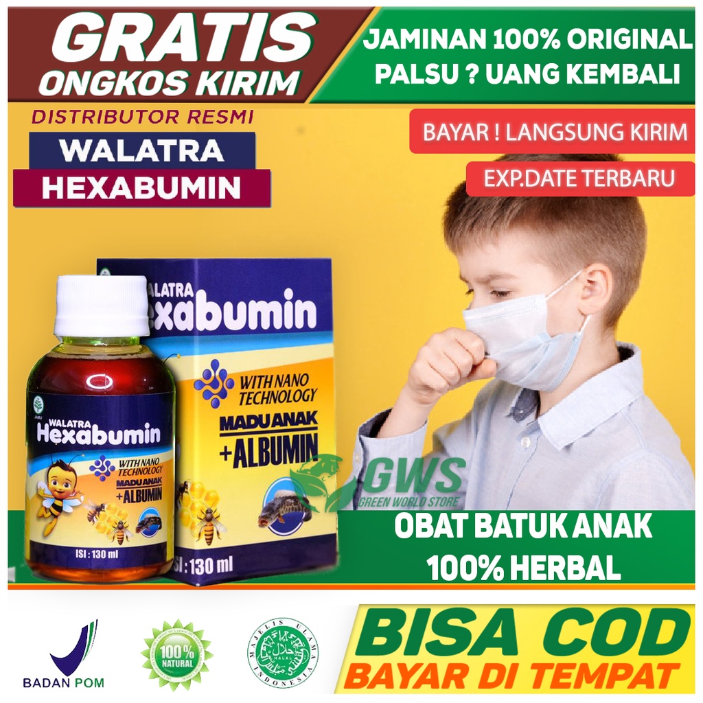 Jual Obat Batuk Berdahak Untuk Anak, Menahun, Gurah, Pengencer Dahak ...