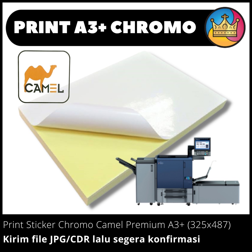 Jual DIGITAL PRINT A3+ Cetak Sticker Stiker Chromo Kromo Cromo Bontak ...