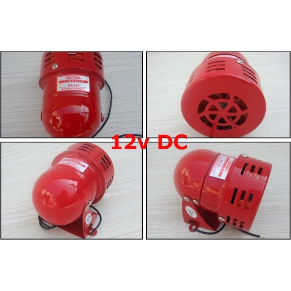 Jual motor siren 12v DC 120db Alarm Sound | Shopee Indonesia
