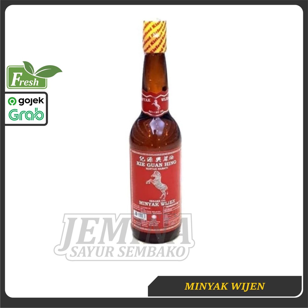 Jual MINYAK WIJEN CAP KUDA KIE GUAN HING 600ML | Shopee Indonesia