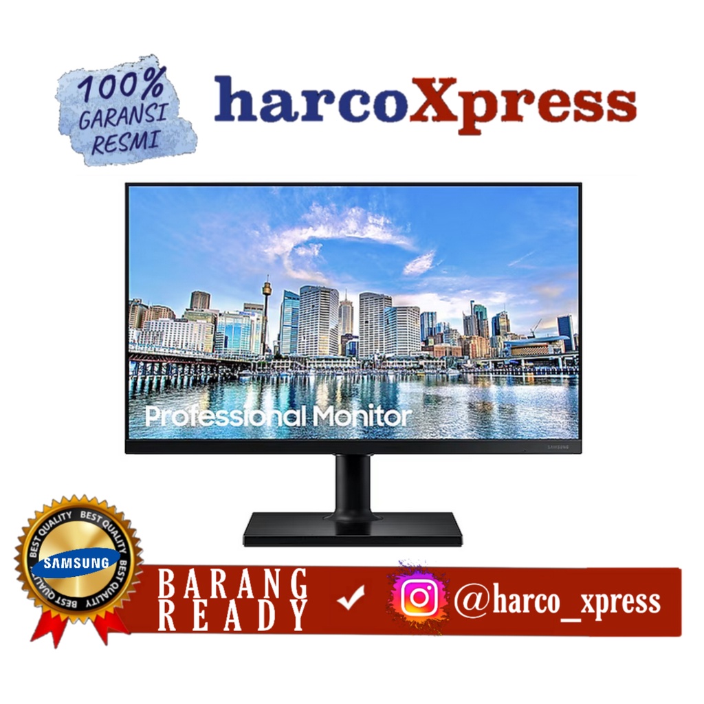 Jual Samsung 24" F24T450 FHD Bezel-less Monitor with FreeSync and ...