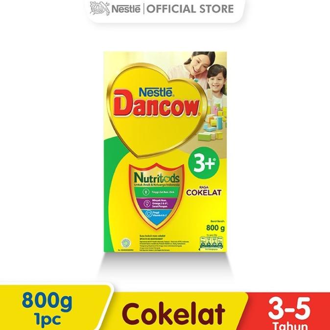 Jual Nestle Dancow 3+ Nutritods 800 Gram hen | Shopee Indonesia