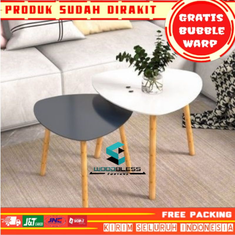 Jual MEJA TAMU MODEL TELUR MEJA SUDUT POJOK MINIMALIS TAHAN AIR ...
