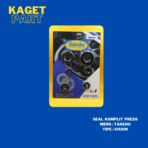 Jual SEAL / OIL SEAL KOMPLIT MERK TAKEHO TIPE VIXION | Shopee Indonesia