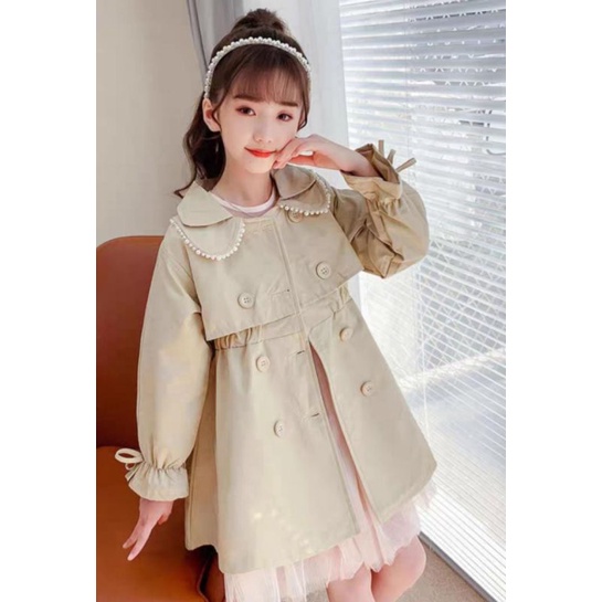 Jual AC Coat Mutiara(Size 160 pink) | Shopee Indonesia