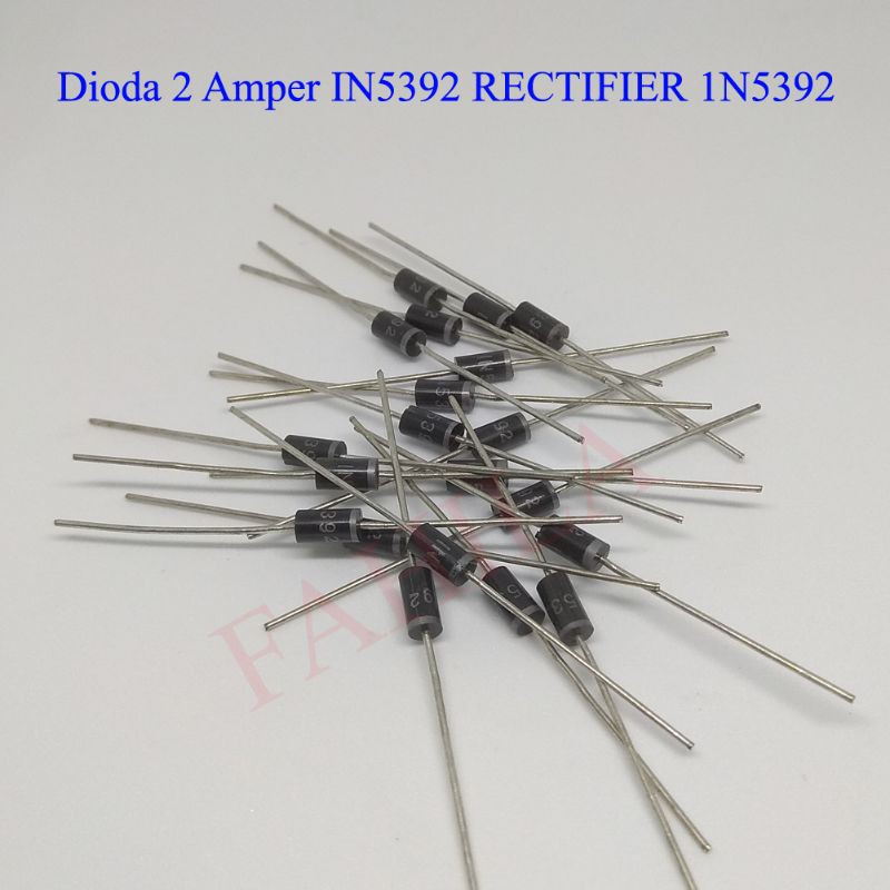Jual Dioda 2A IN5392 Diode Rectifier 1N5392 IN 5392 / Dioda 2 Ampere 1N ...
