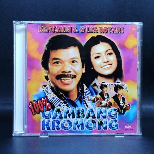 Jual CD BENYAMIN S & IDA ROYANI - 100% GAMBANG KROMONG & DALAM IRAMA POP VOL. 2 ORIGINAL ...