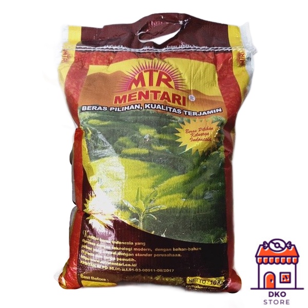 Jual Beras MENTARI - 10 Kg - Beras Pilihan Berkualitas | Shopee Indonesia
