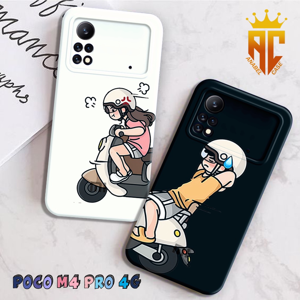 Jual [Am43] Softcase Procamera Poco M4 Pro 4g Motif CASE COUPLE CUTE ...