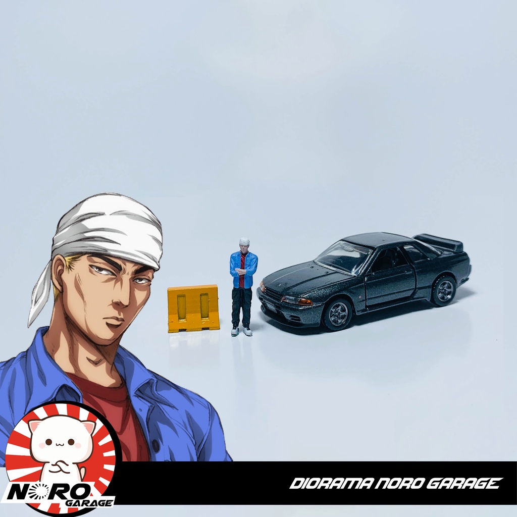 Jual Initial-D Figure. kyoichi sudo. Skala 1:64 | Shopee Indonesia