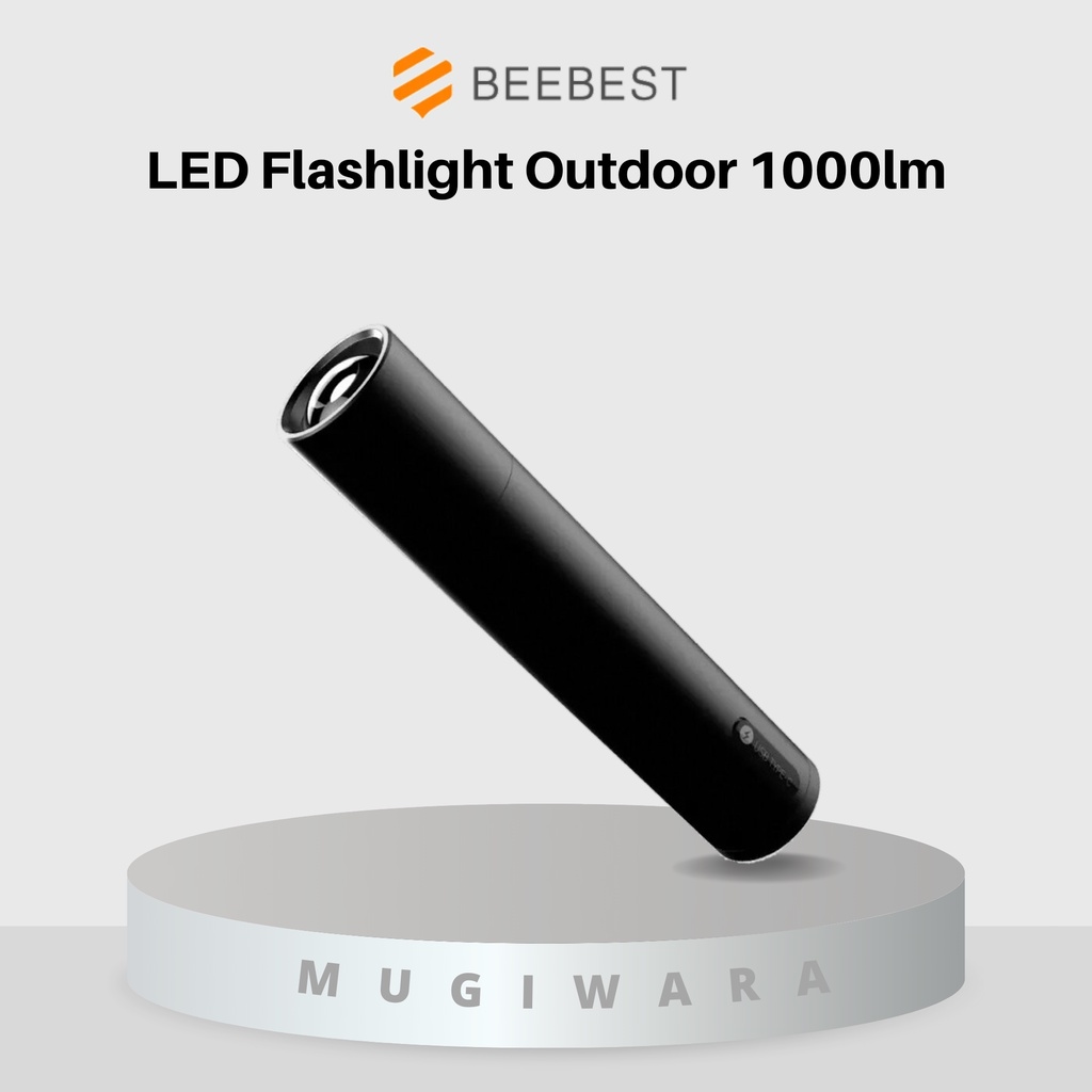 Jual Beebest LED Flashlight 1000LM Senter Sepeda | Shopee Indonesia