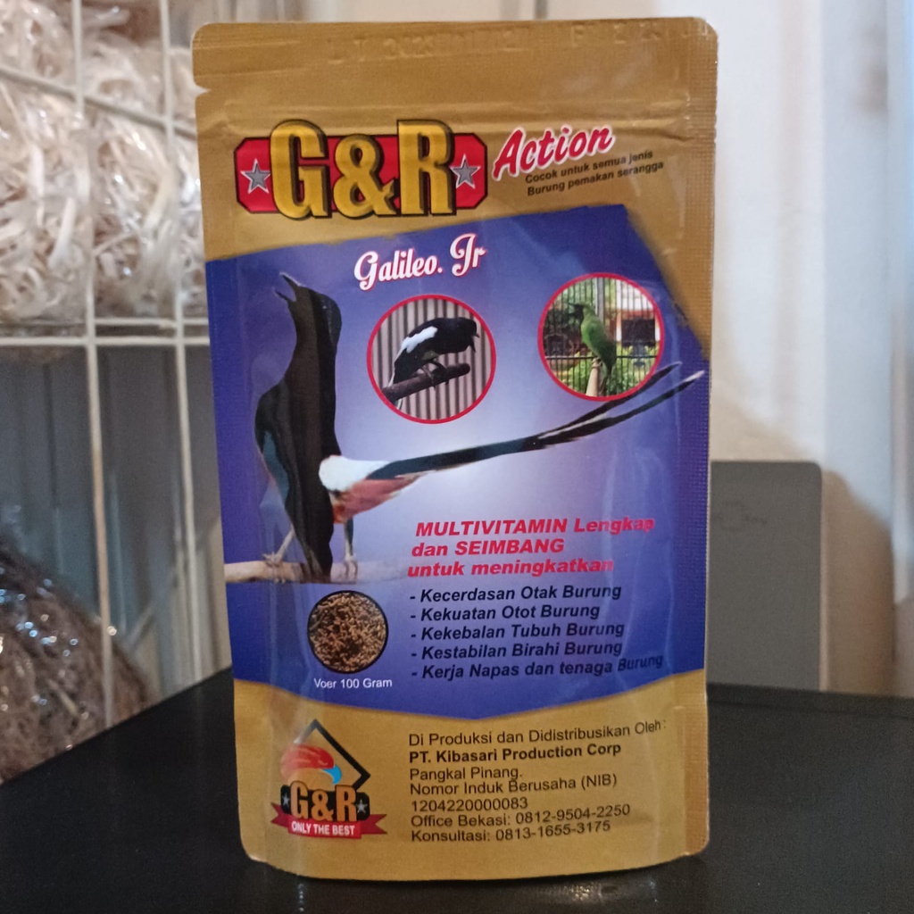Jual VOER G&R ACTION ACTION VOER UNTUK BURUNG MACET BUNYI KURANG ...