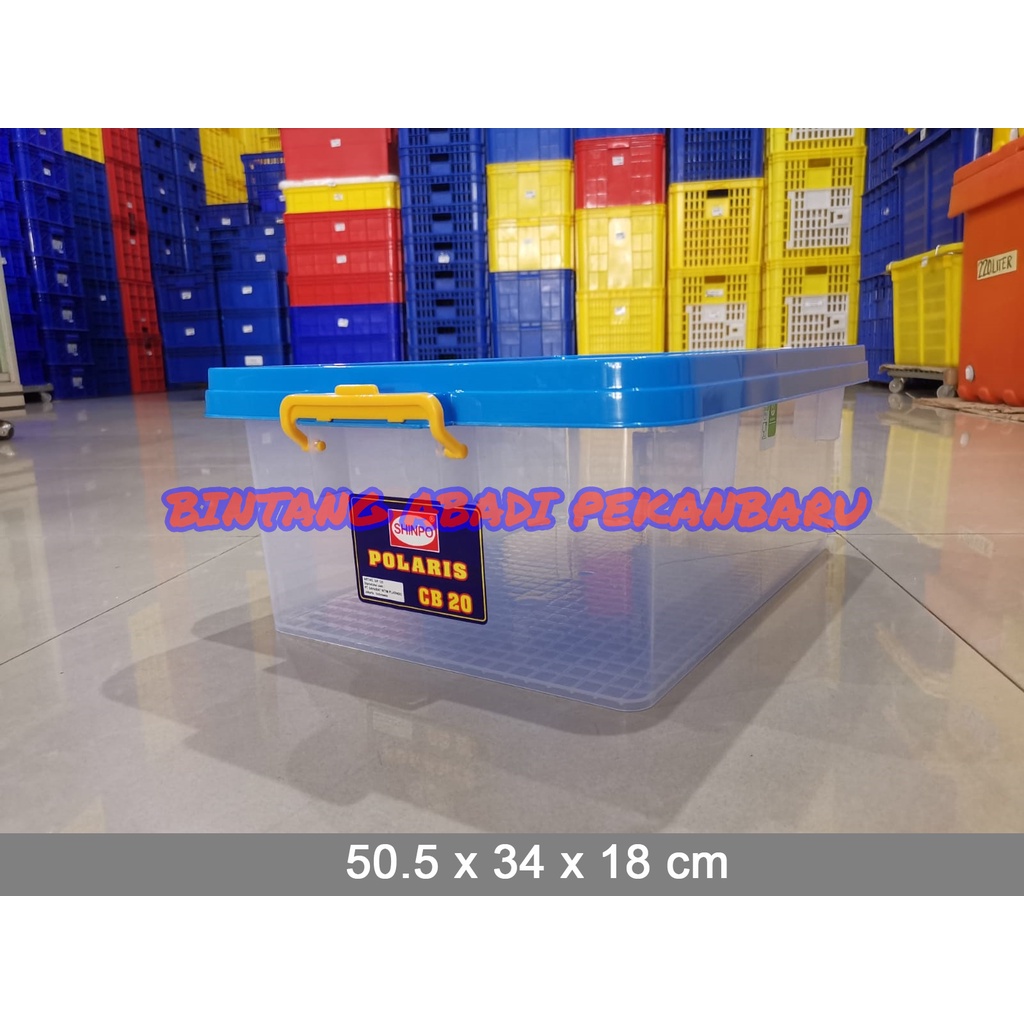 Jual CONTAINER BOX CB 20 POLARIS SIP 125 / KONTAINER BOX KOTAK PLASTIK ...
