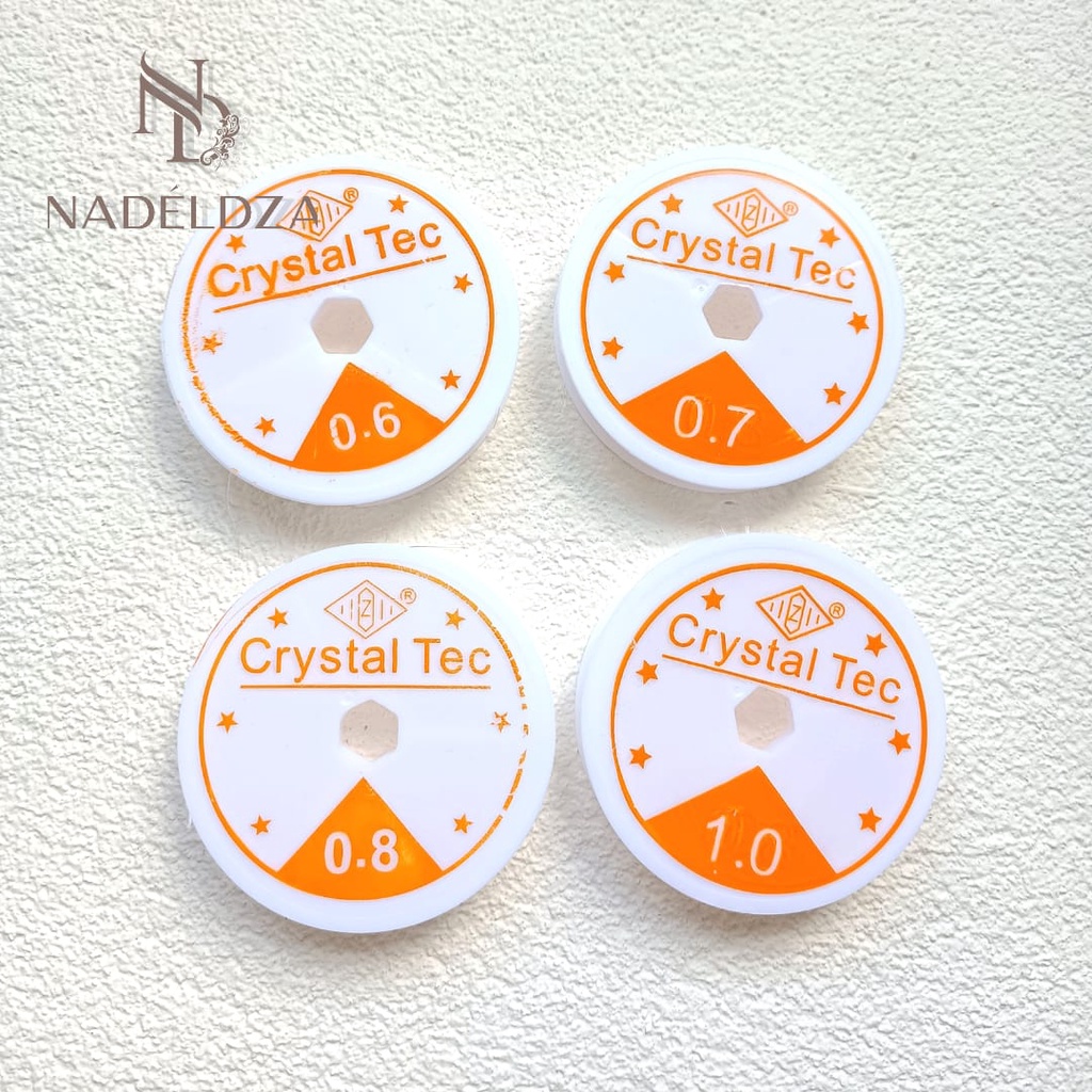 Jual Senar Elastis Crystal Tec Tali Karet Transparan | Shopee Indonesia