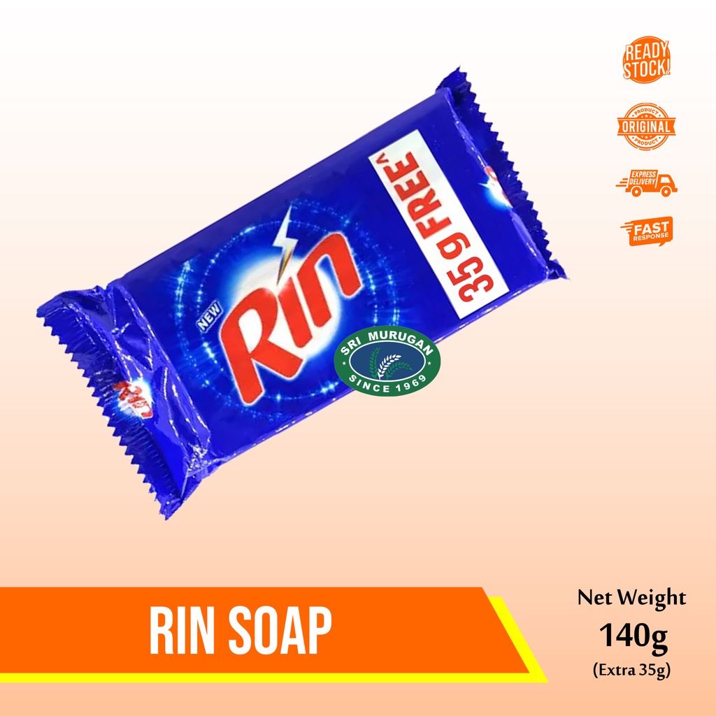 Jual RIN SOAP 140 GM + 35 GM FREE | Shopee Indonesia