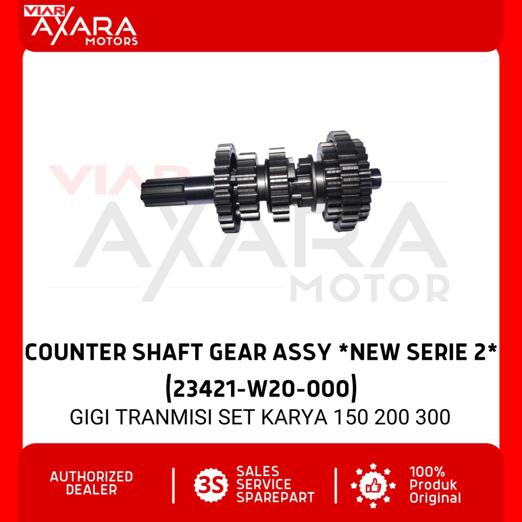 Jual Counter Shaft Gear Assy *New Serie 2* / Gigi Transmisi Set ...