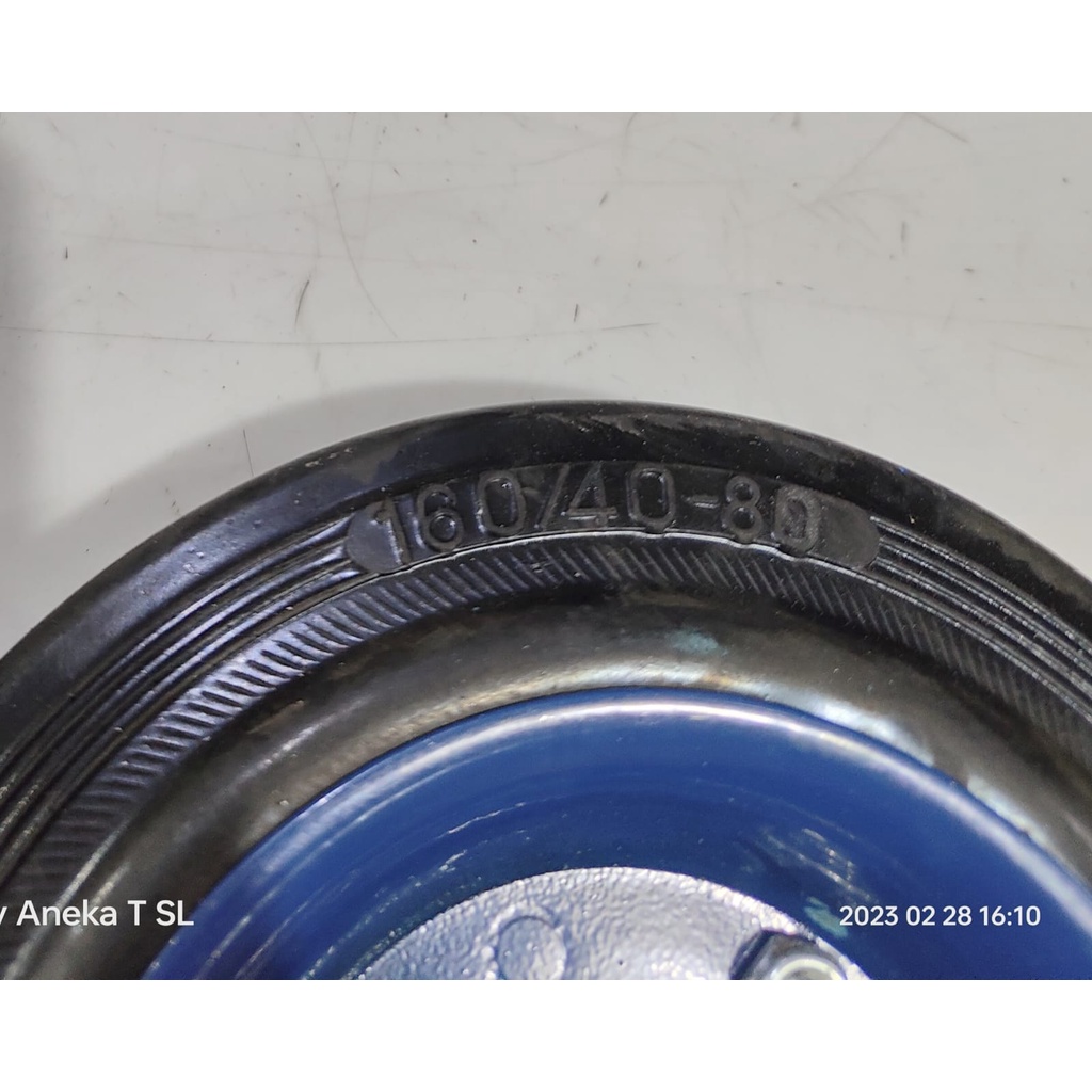 Jual Roda Troli 6" x Roda Trolley 8" Tokio Biru 1 Bearing Roda 6" x ...